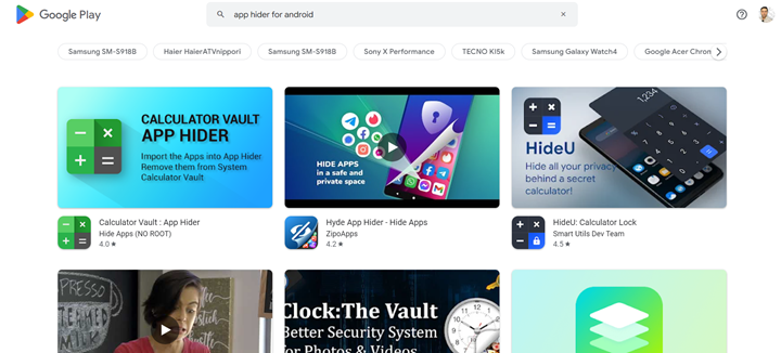 5 อันดับโปรแกรมซ่อนแอพที่ดีที่สุดสำหรับ Android - ยกระดับการปกป้อง ...